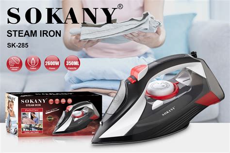 Sk 3080 مكواه بخار ملابس 1200وات Sokany Eg