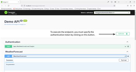 Implement Authorization For Swagger In Aspnet Core Infoworld