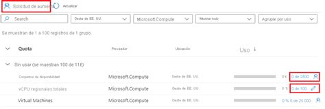 Errores De Cuota De Recursos Azure Resource Manager Microsoft Learn