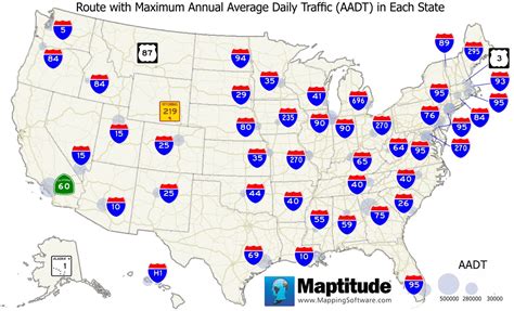 Us Map Showing Highways