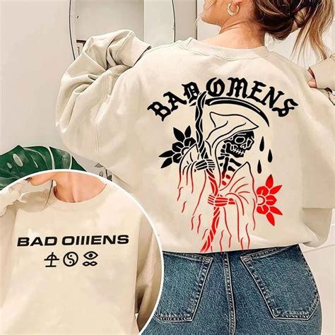 Bad Omens Band Shirt Bad Omens Sweatshirt Bad Omens Rock Band Shirt