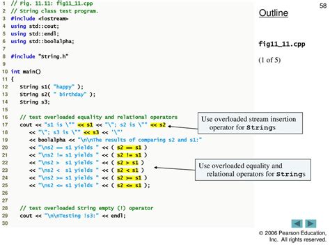 Operator Overloading String And Array Objects Ppt Download