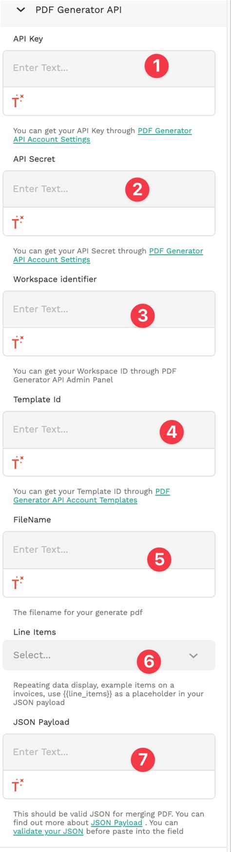 How To Use The PDF Generator Component API Get Help Adalo