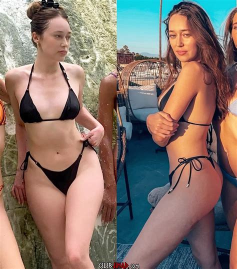Alycia Debnam Carey Nude Tit Slip And Ass Cheeks In France