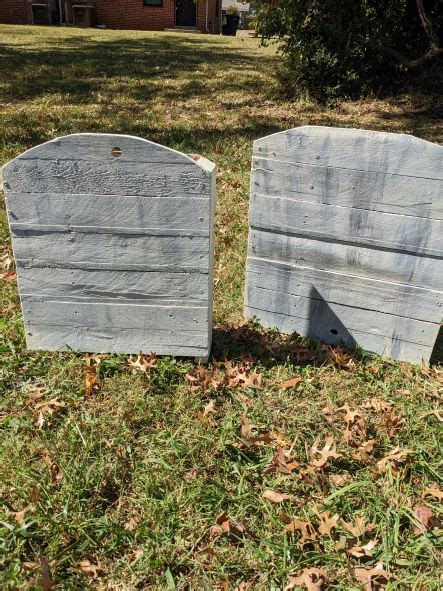 Diy Tombstones