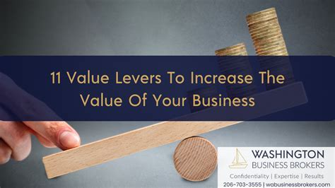 11 Value Levers To Increase The Value Of Your Business Washington