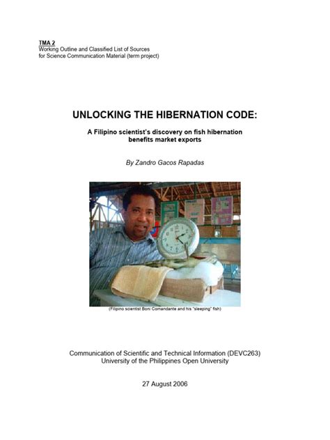 Unlocking The Hibernation Code Pdf