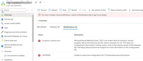 How To Fix Logic App Standard Runtime Version Error Quickly