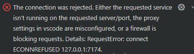 Net Cannot Send Request Through RestClient VS Code Extension Stack Overflow