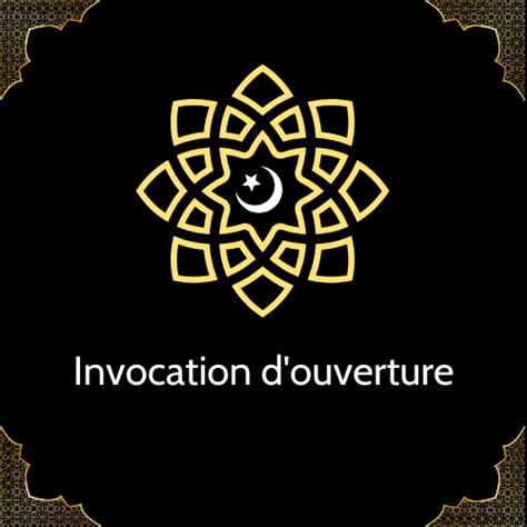 Invocation Douverture Invocations Islamiques Fr