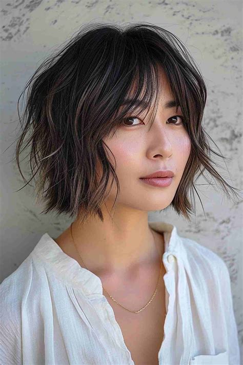 39 Remarkable Chin Length Bob With Bangs To Consider For Your Next Cut Bob With Fringe Fine