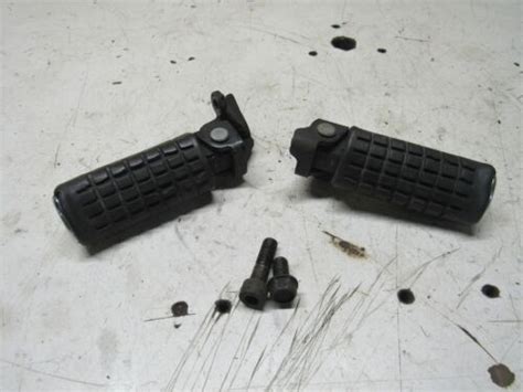 1985 84 85 Honda Sabre V45 Vf700s 700 Driver Foot Pegs Ebay