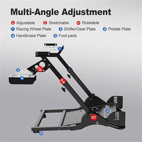 Pxn A10 Foldable Racing Wheel Stand Backseat Gaming