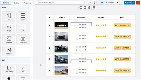 How To Remove A Row Column WP Table Builder