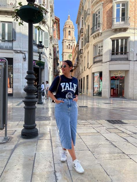 Denim Skirt Outfit Ideas Styling Tips From The Experts In 2024 Skirt