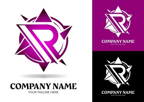 Gradient R Logo Design Template Premium Ai Generated Vector
