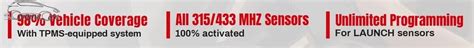 Launch Tpms Tool Sensor Activation And Programming