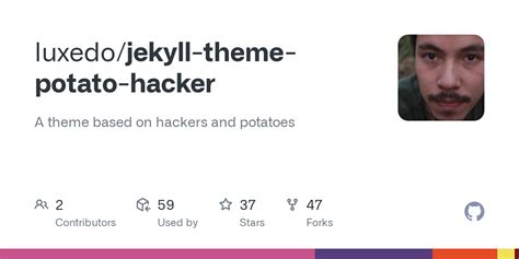 GitHub Luxedo Jekyll Theme Potato Hacker A Theme Based On Hackers And Potatoes