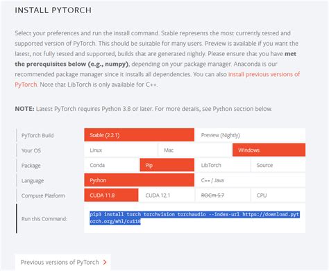 Pytorch深度学习环境配置 Windows Cockleburs Blog