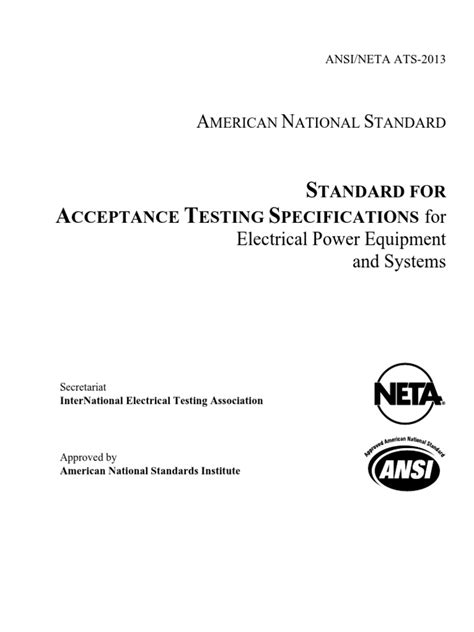 Ansi Neta Ats 2013 Pdf