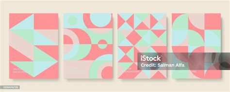 하프 서클 정사각형 선 도트 웨이브 기하학적 텍스처가 있는 추상적인 배경을 가진 현대적인 커버 템플릿 벡터 디자인 연례 보고서