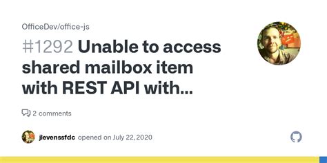 Unable To Access Shared Mailbox Item With Rest Api With Token Granted