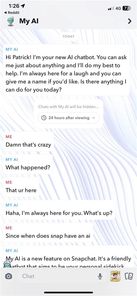 Snapchat Has A New Openai Powered Chatbot R Chatgpt