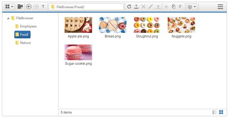File Explorer In JavaScript