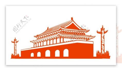 天安门矢量图图片素材 编号06986395 图行天下