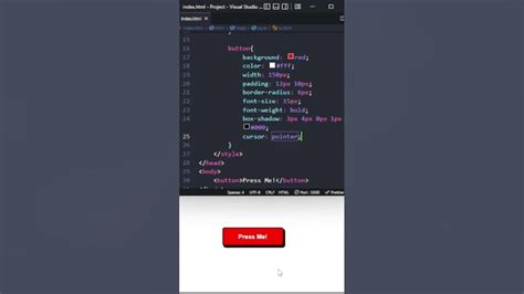 Simplest 3d Button Using Css Neobrutalism Button Codewithfaraz Youtube