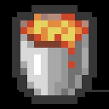 Lava Bucket Minecraft