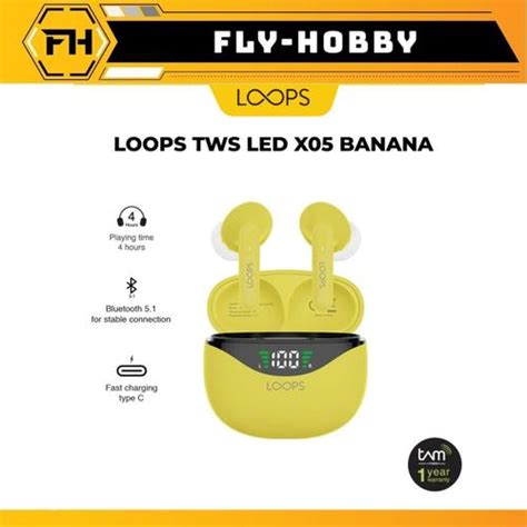 Jual Loops Tws Led X05 Banana Jakarta Pusat Dji Fly Hobby Tokopedia