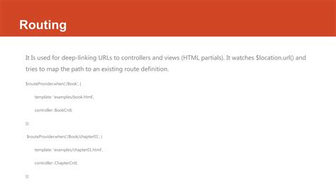 Introduction To Angularjs Pptx Web Development Internet