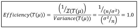 A Guide To Estimator Efficiency And The Cramér Rao Bound On Variance