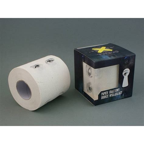 Rouleau Papier Wc Voyeur Motifs Yeux