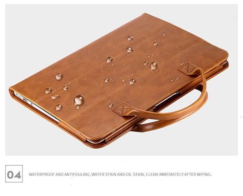 شنطة ماك بوك جلد نحيفة مع امكانية رفع اللابتوب 4 الوان عدة احجامشنط