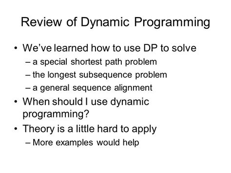 Cs 3343 Analysis Of Algorithms Lecture 18 More Examples On Dynamic