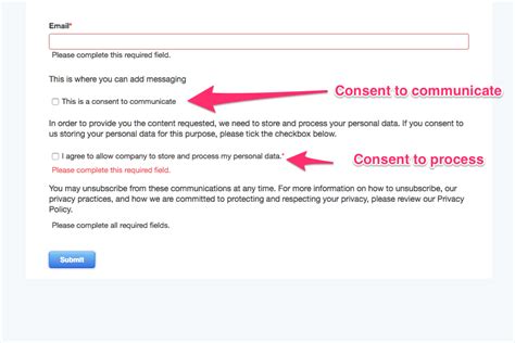 Hubspot Community We Need The Consent Checkbox In Forms To Be Able To Be Set As Mandatory