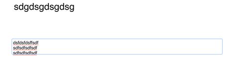 how to add a multine form field without resizing font size technical