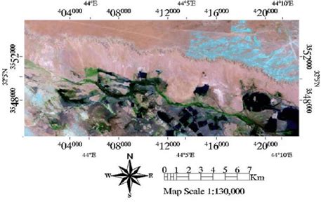 Determination Of Covariance Matrix Determinant Of Rgb 357 Of Landsat 8