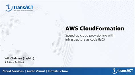 Aws Cloudformation Speaker Deck