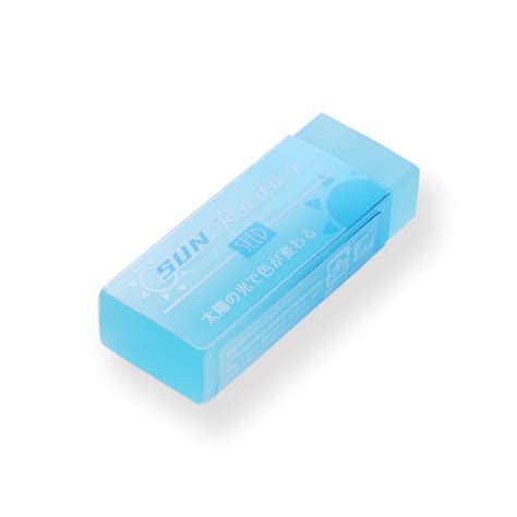 Seed Sun Radar Eraser Light Blue Stationery Pal