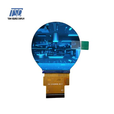 2 Inch 480 480 Resolution Spi RGB Interface 350nits IPS LCD Display Round TFT LCD China Round
