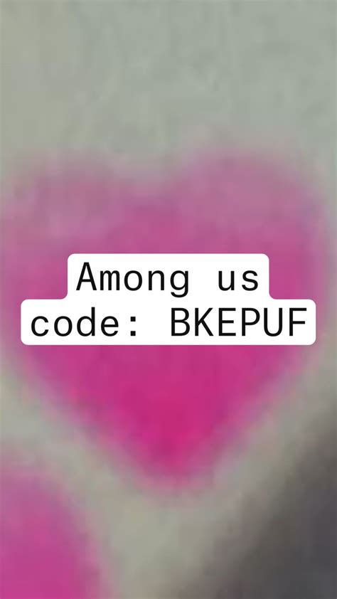 Among Us Code Bkepuf Coding Lockscreen