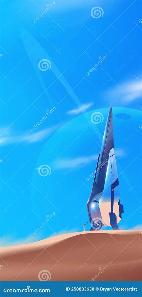 Flying Robot Outline Aircraft Technical Drawing Drone Technological Innovation Vector