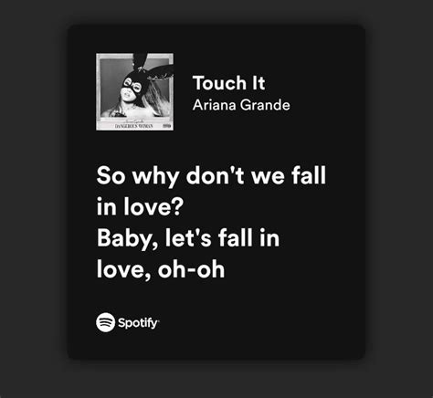 Touch It Ariana Grande Lyrics Letras De Canciones Letras De