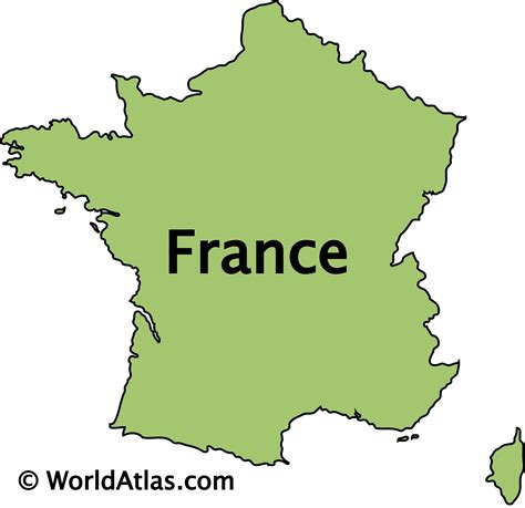 France Maps And Facts World Atlas
