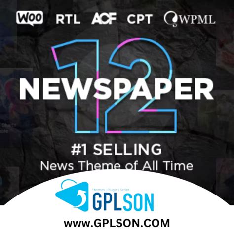 Newspaper Wordpress Theme Gplson