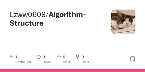 Github Lzww0608algorithm Structure