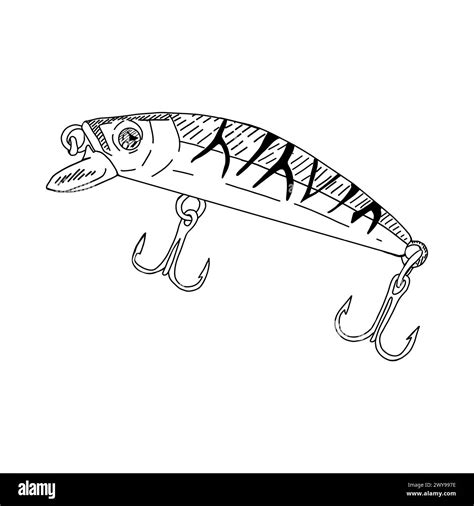 How To Draw A Fish On A Hook